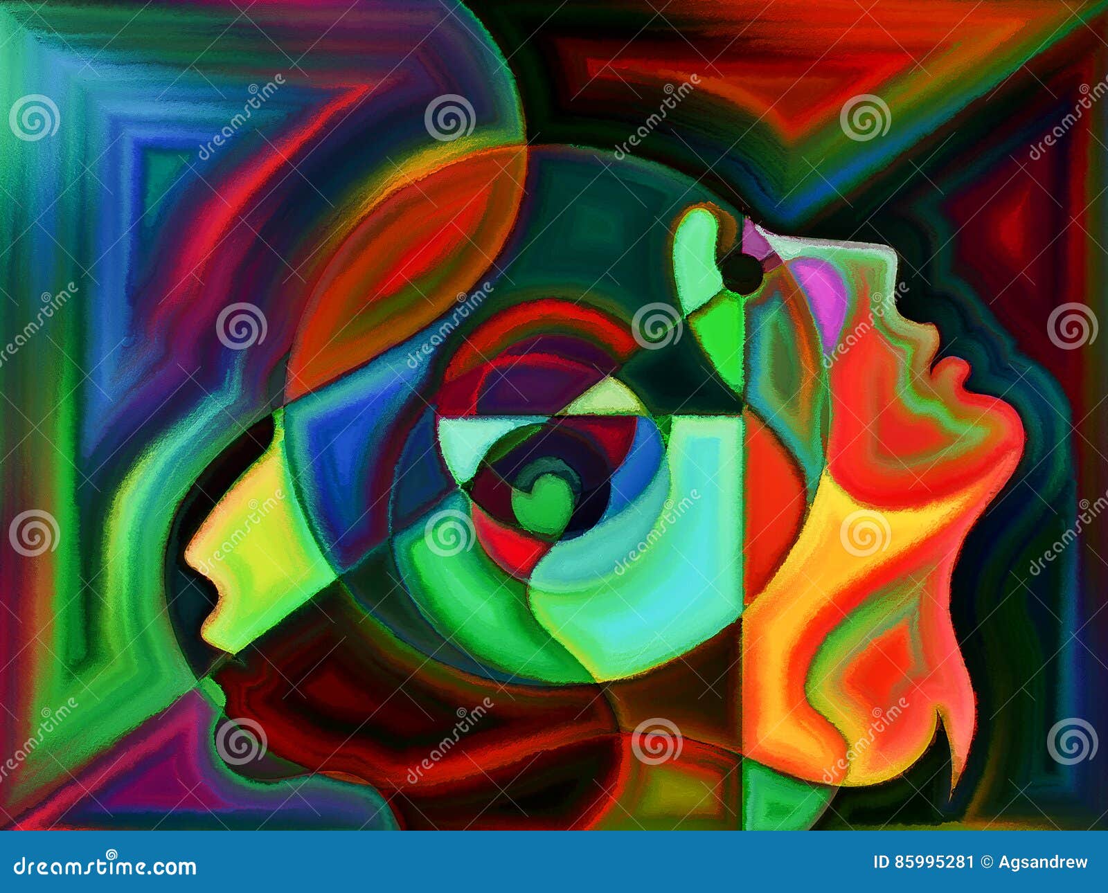 Paradigm of Perception stock illustration. Illustration of mood - 85995281