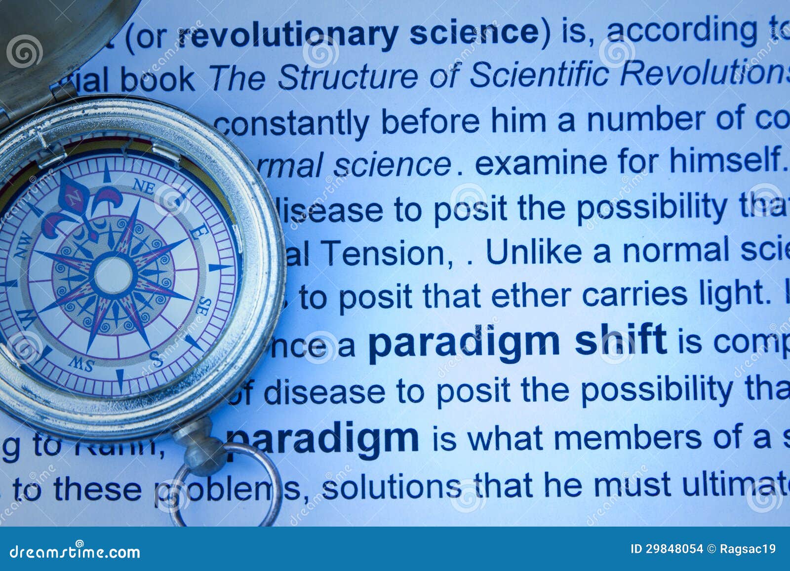 Paradigm shift concept stock photo. Image of fresh, compass - 29848054