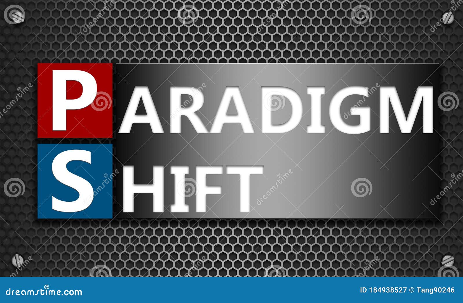 Paradigm Concept With Icons In Minimal Flat Line Style Cartoon Vector ...