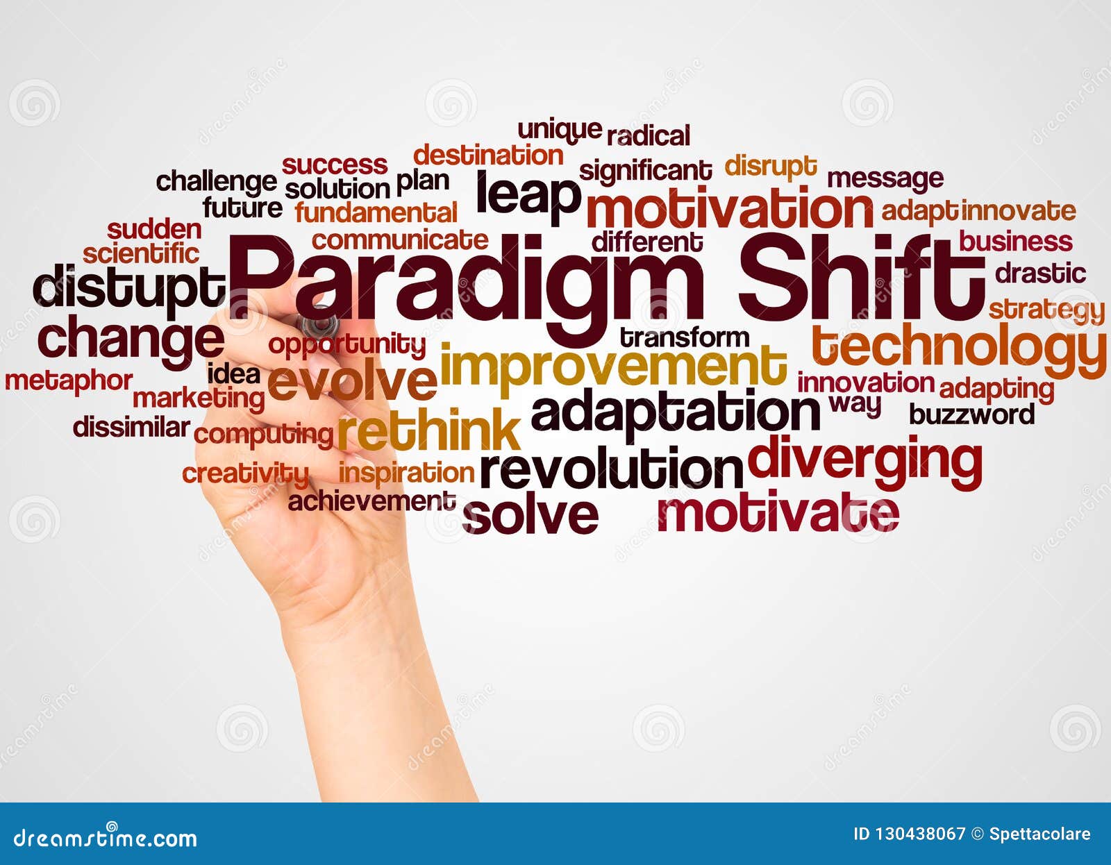 Paradigm Shift Word Cloud and Hand with Marker Concept Stock ... Paradigm Shift Word Cloud and Hand with Marker Concept Stock ...