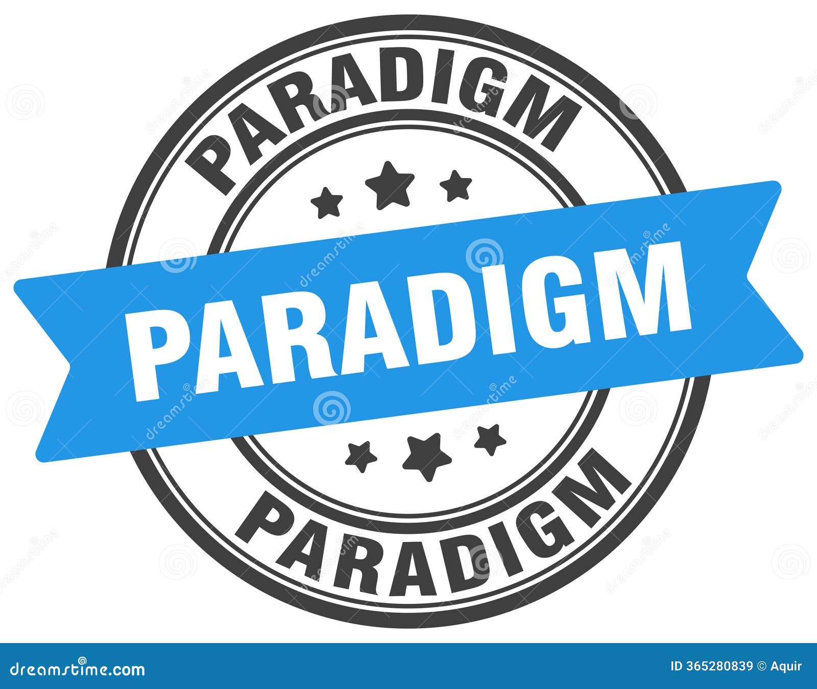 Paradigm Stamp Vector Illustration | CartoonDealer.com #122424414