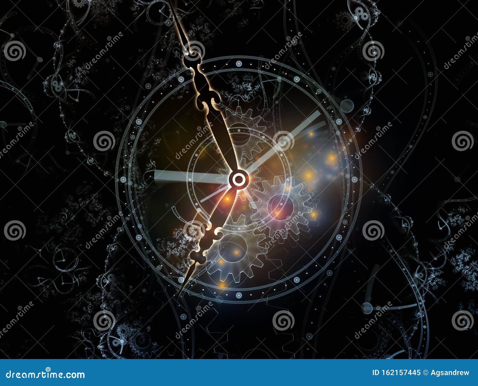 Paradigm of Temporal Realm stock illustration. Illustration of ...