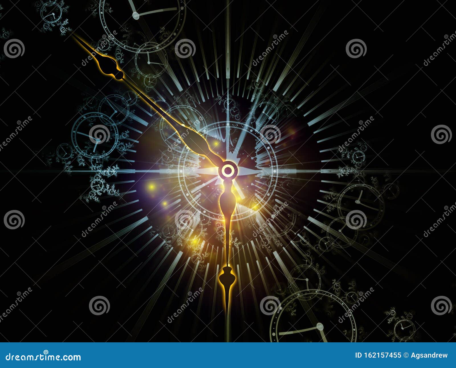 Paradigm of Temporal Realm stock illustration. Illustration of ...