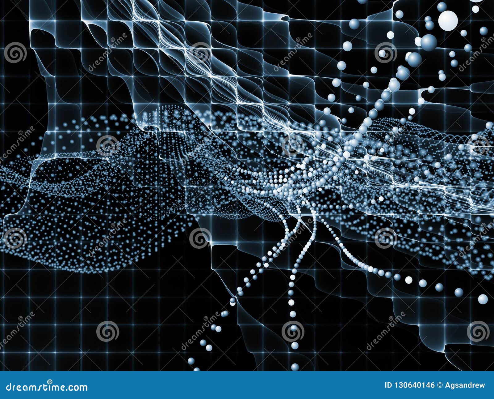 Paradigm of the Virtual Space Stock Illustration - Illustration of ...
