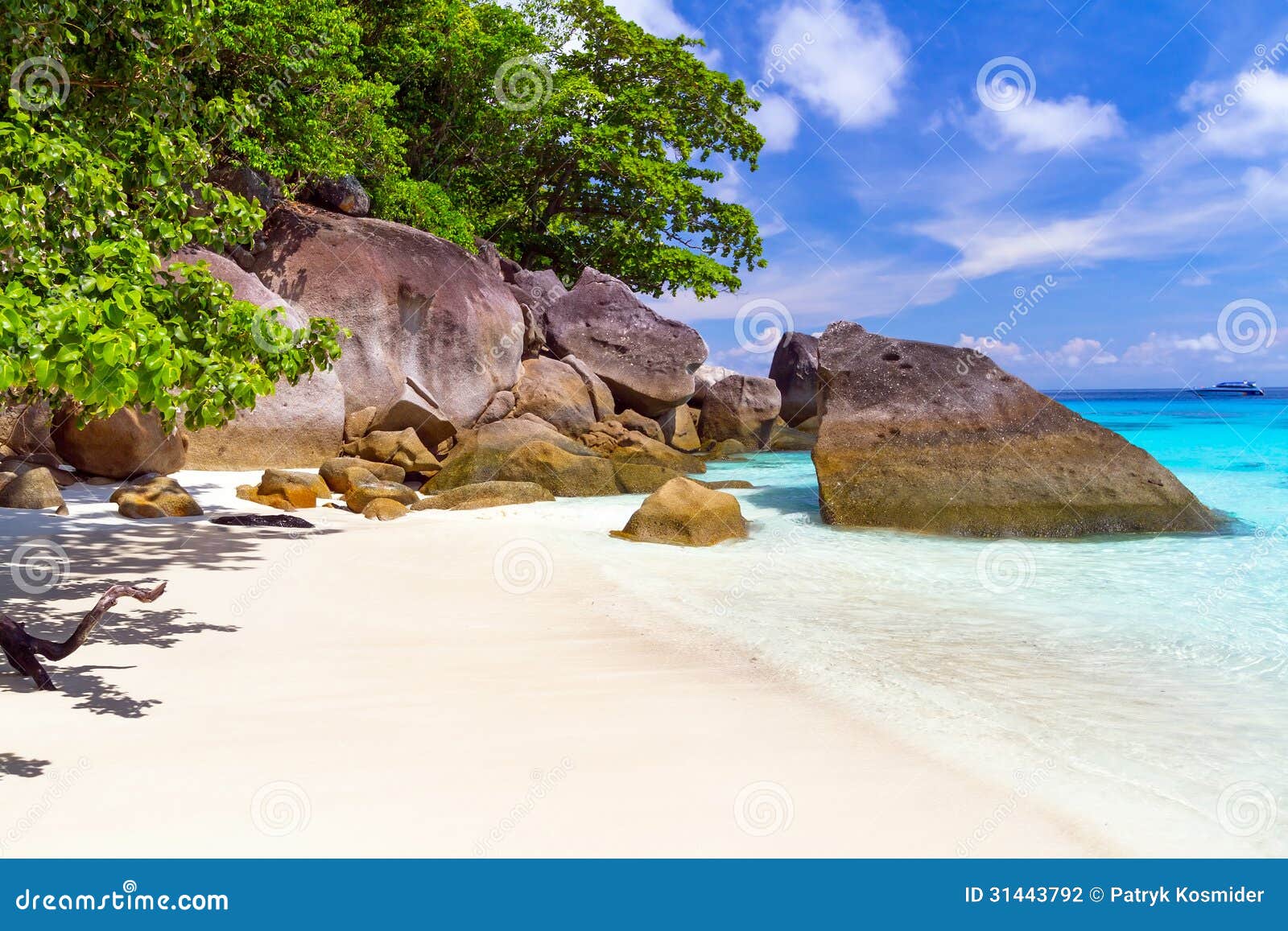 Paradise Beach of Similan Islands Stock Photo - Image of journey, sand ...