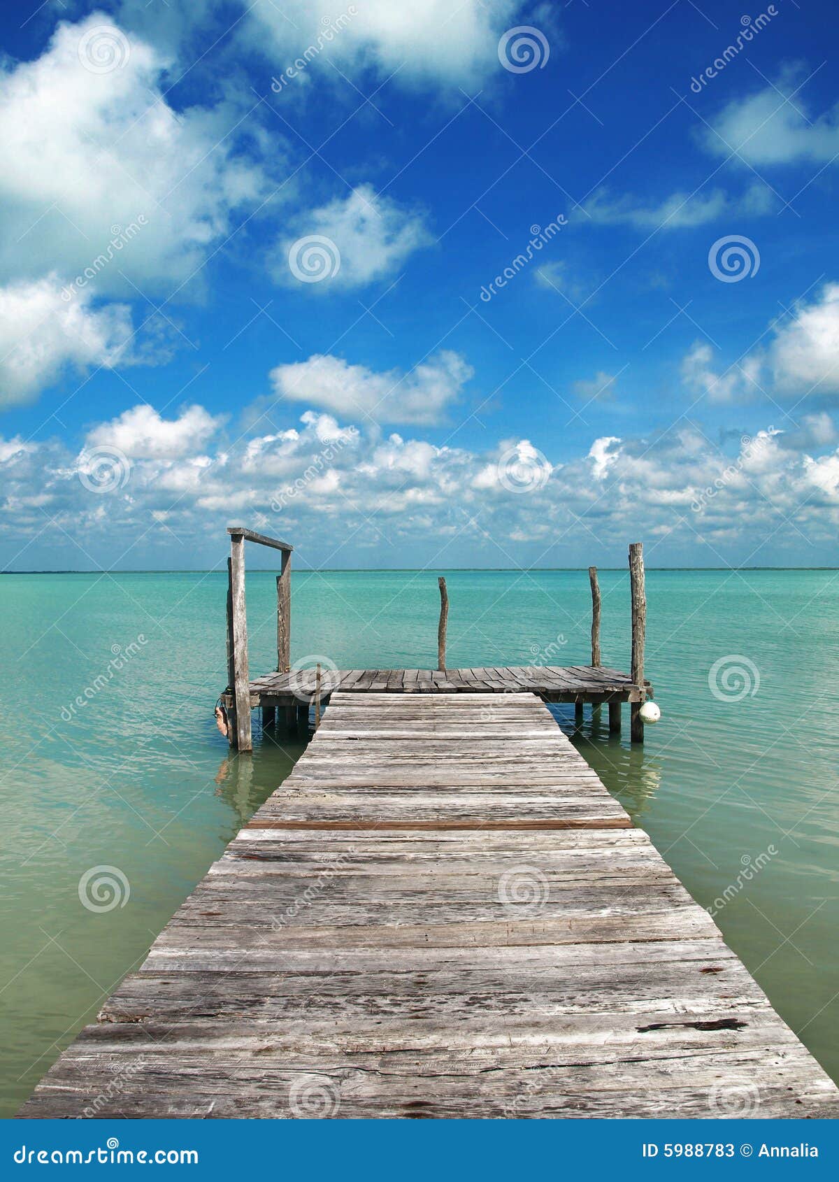 Paradise bridge stock image. Image of beach, scenic, journey - 5988783