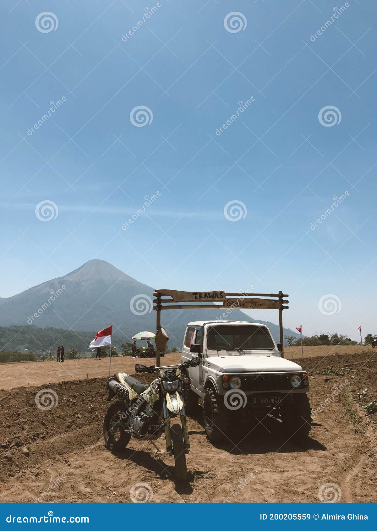 Paradise at Indonesia Mount View Stock Image - Image of indonesia ...
