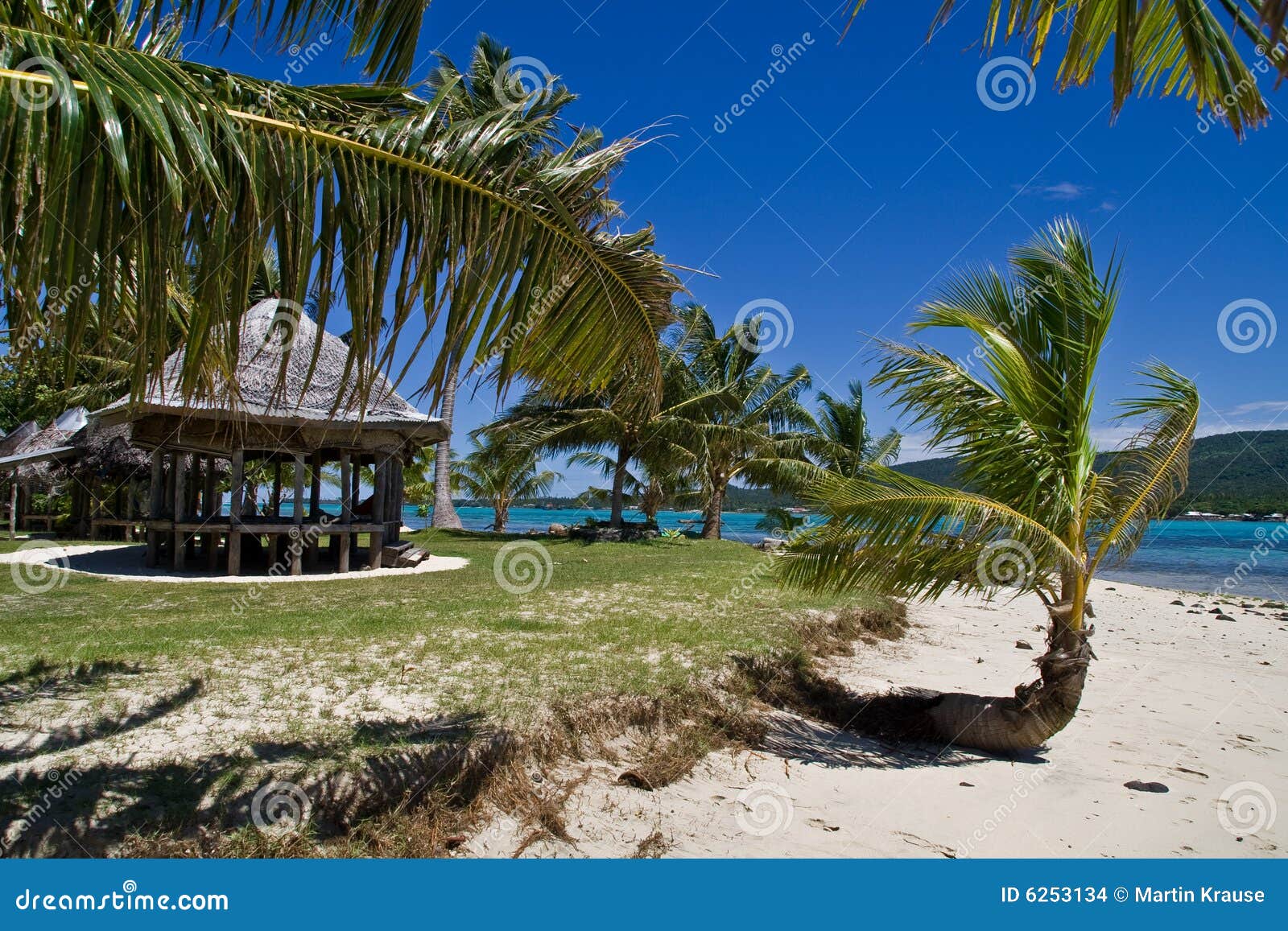 Samoan Huts Royalty-Free Stock Photography | CartoonDealer.com #34969235