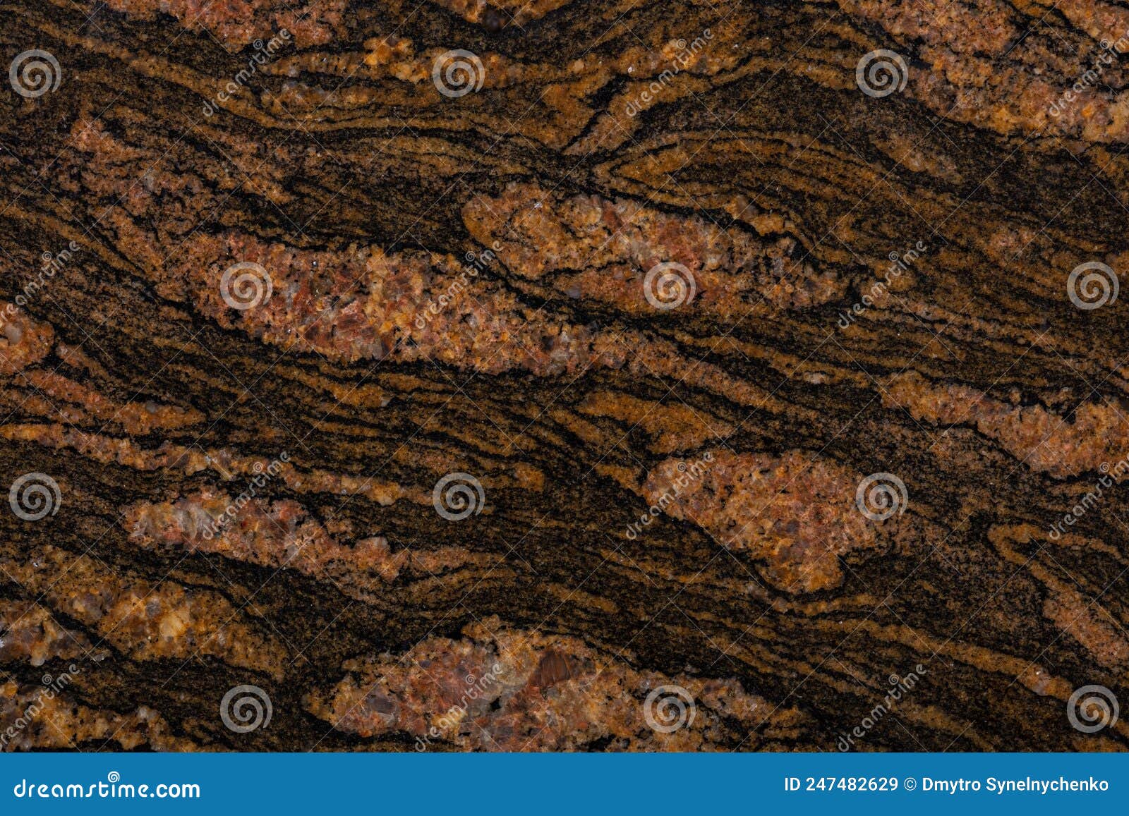 Paradiso Bash Granite Background, Texture in Unique Color. Stock Image ...