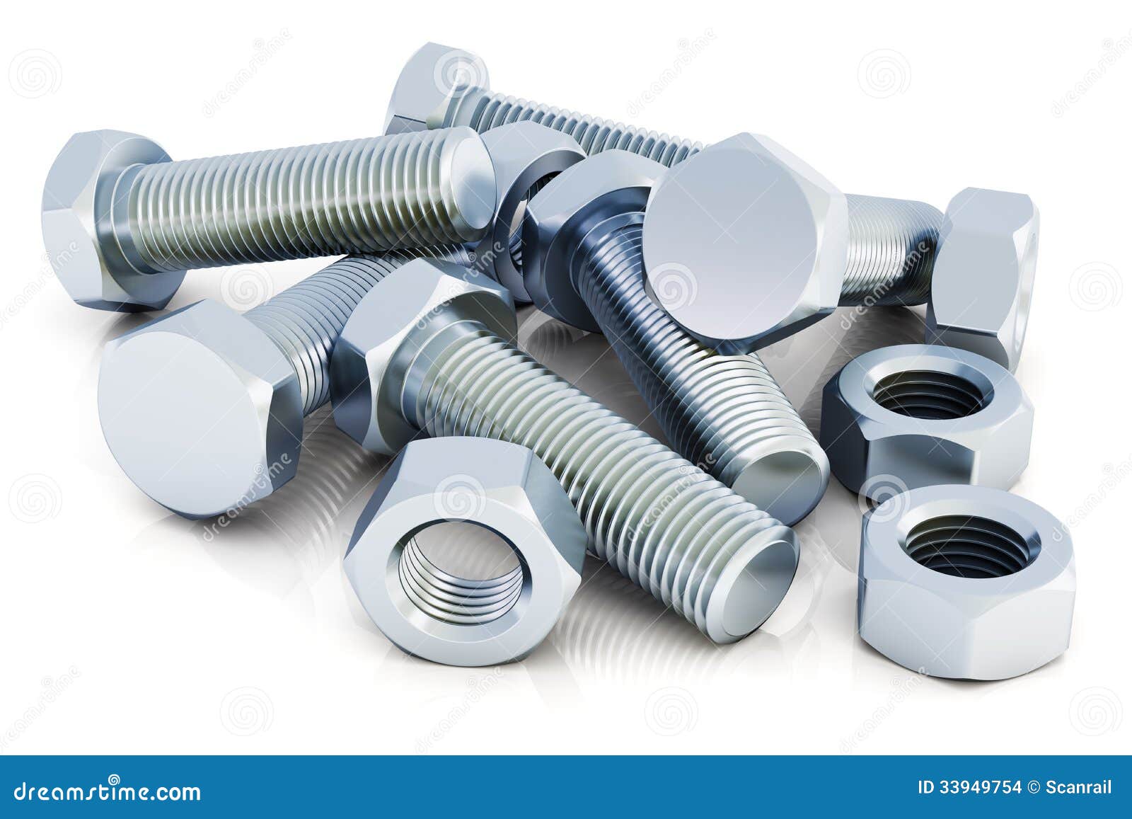 Parafusos E Porcas Imagens de Stock - Imagem: 33949754