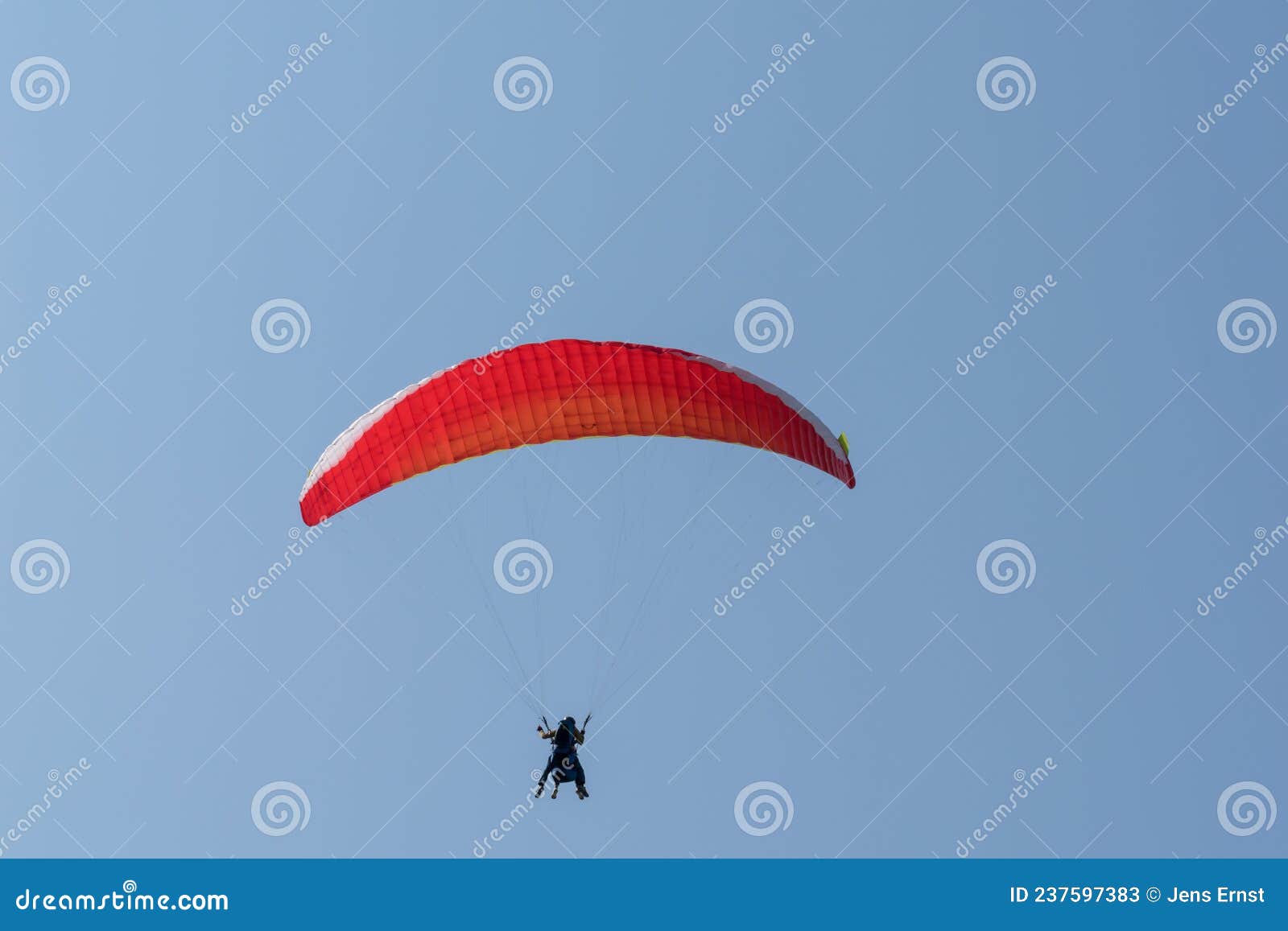 The paraglider stock image. Image of paragliding, aircraft - 237597383