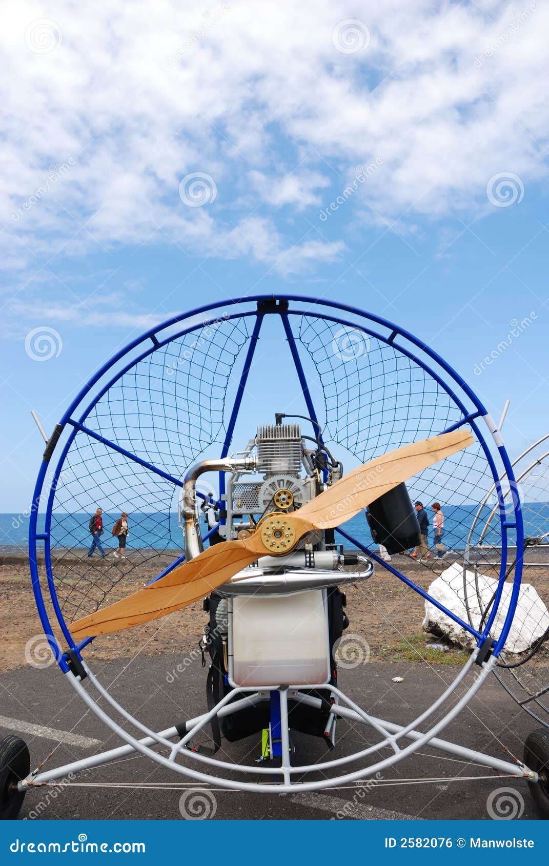 Paraglider engine stock photo. Image of engine, sport - 2582076