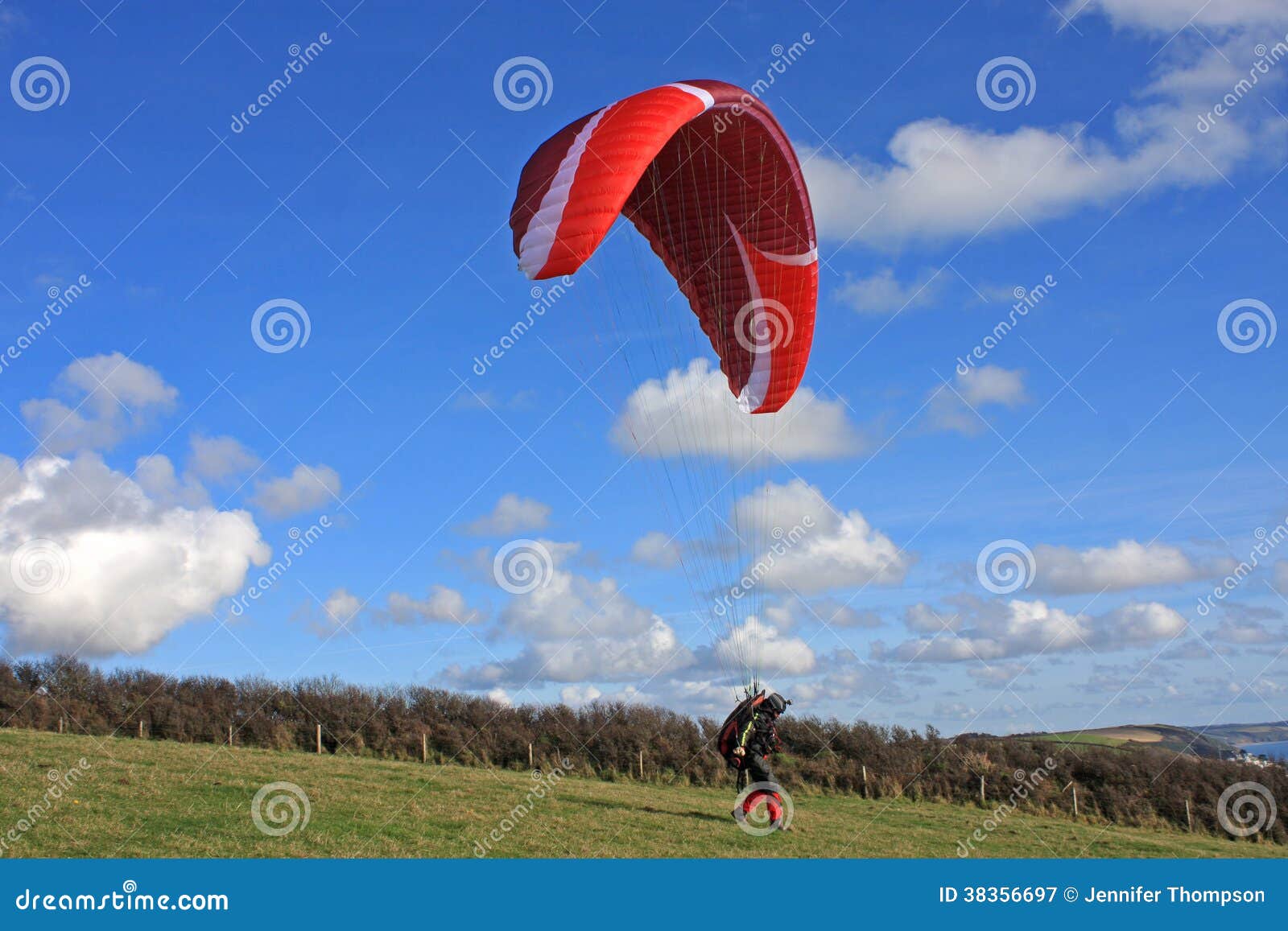 Paraglider stock image. Image of paraglider, transport - 38356697