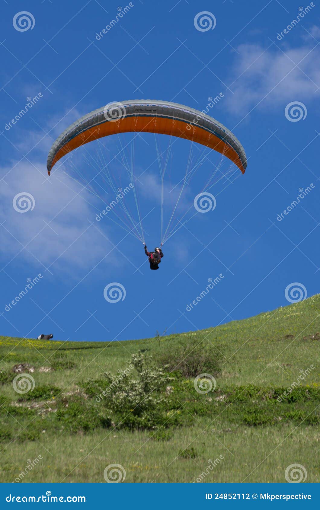Paraglider start editorial photography. Image of sport - 24852112