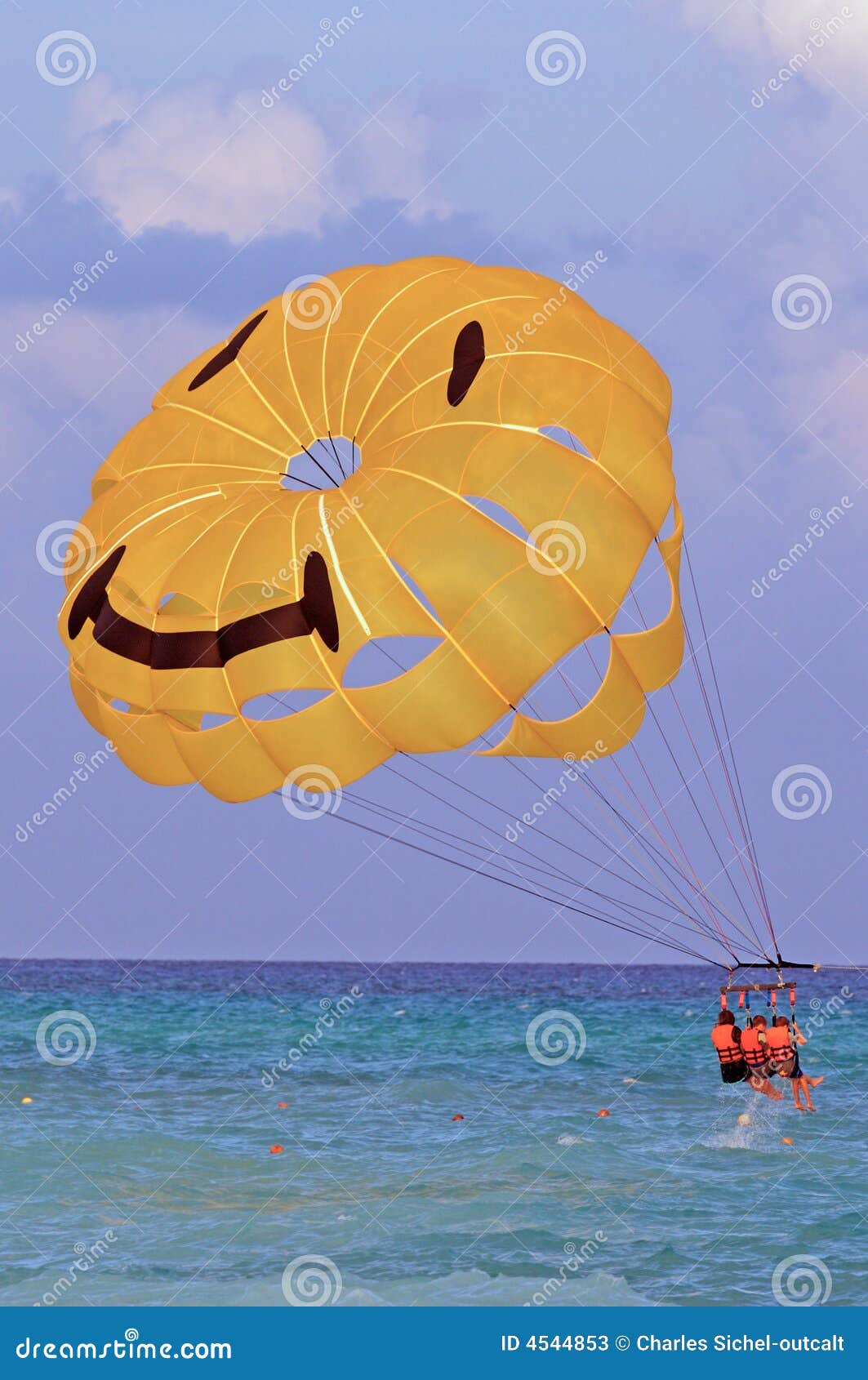 Paragliders with a smile stock image. Image of glee, exhilarating - 4544853