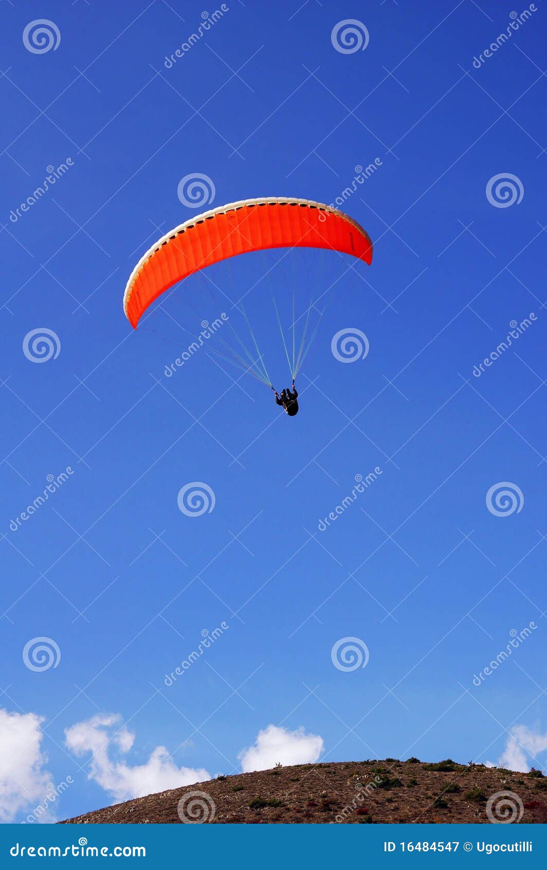 Paragliding stock image. Image of sports, cloud, jumping - 16484547