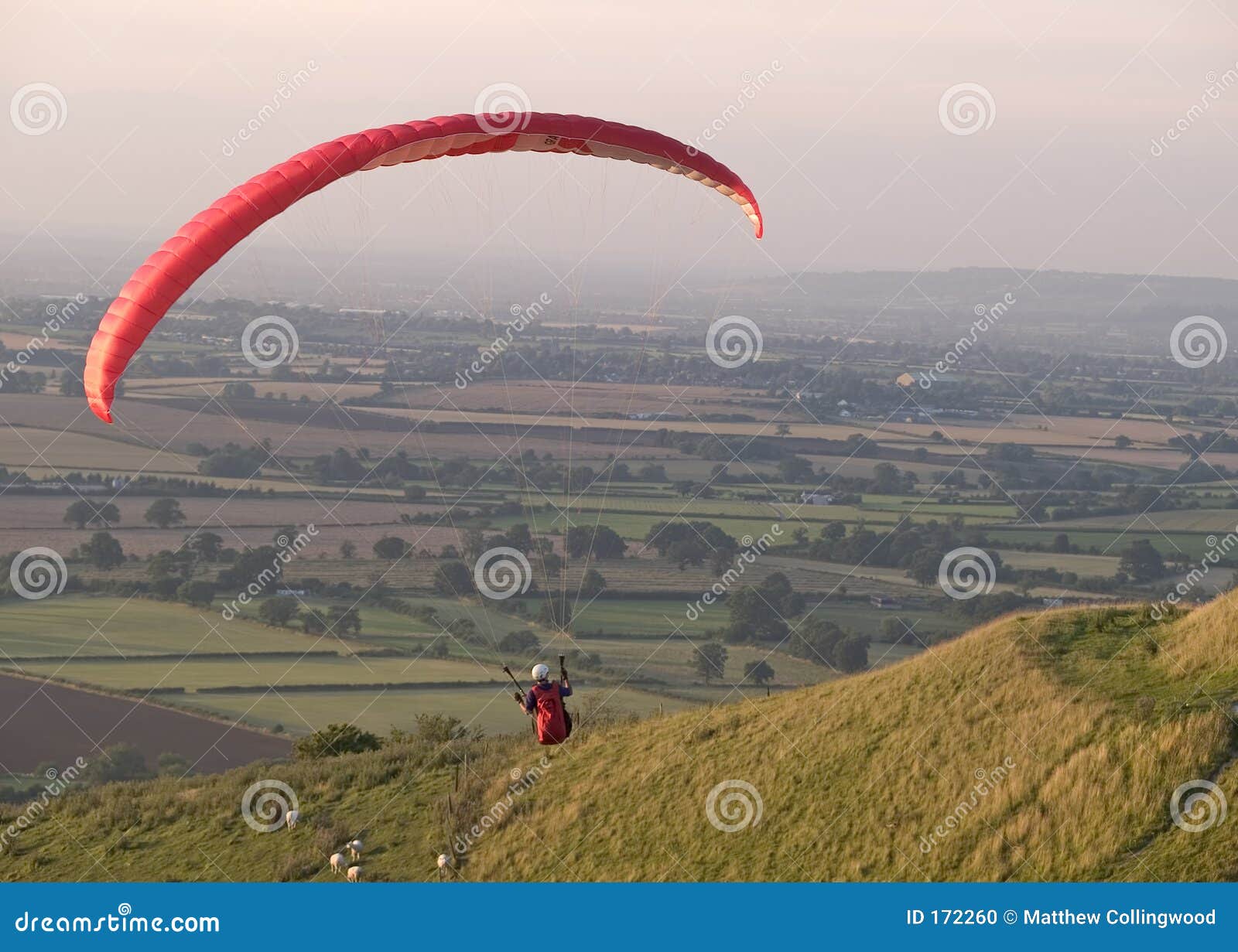 Paragliding 2 stock photo. Image of parasending, float - 172260