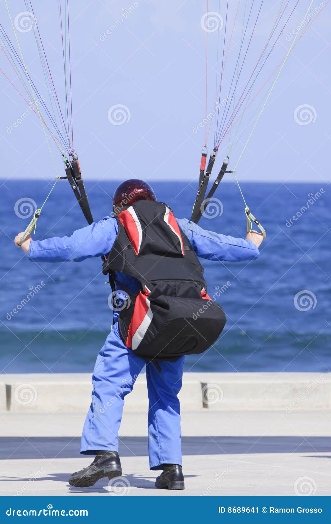 Paragliding stock image. Image of leisure, skydiving, extreme - 8689641