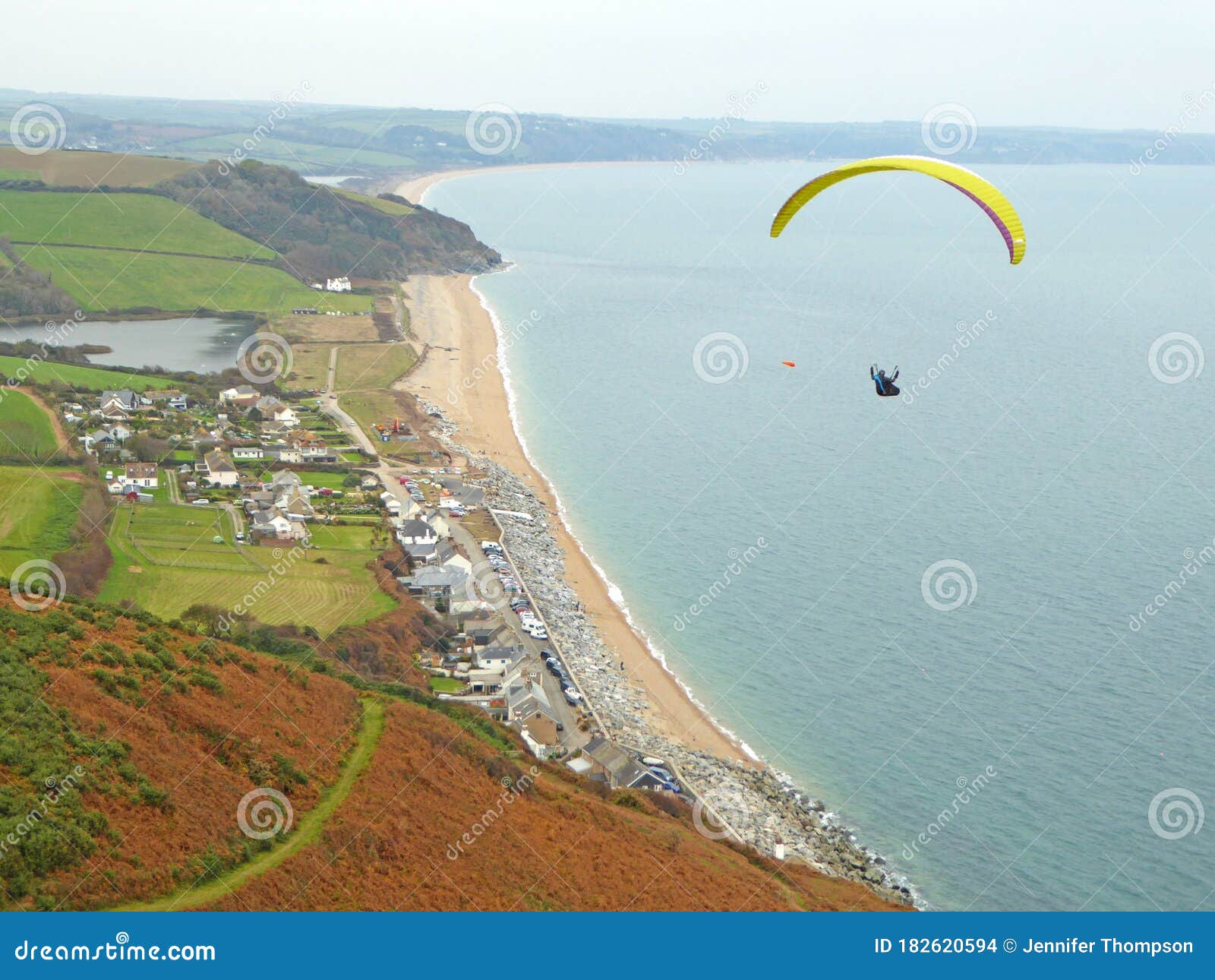 Beesands Beach In Devon, England Royalty-Free Stock Image ...