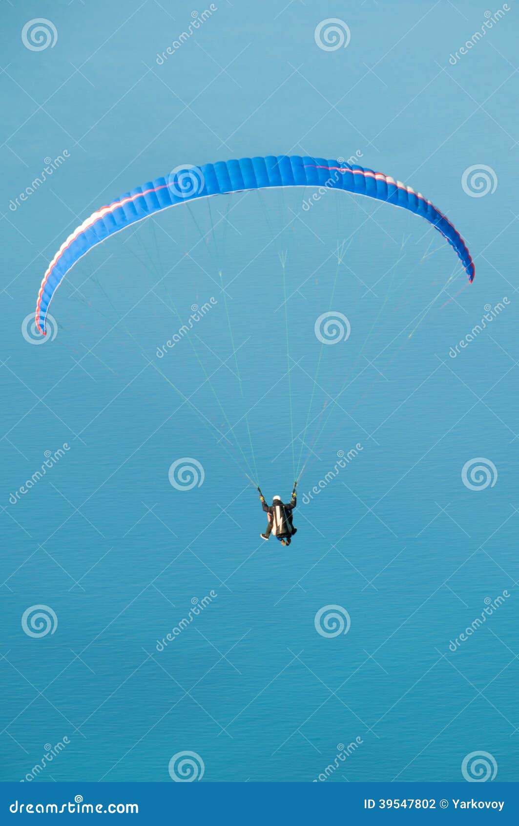 Paragliding Panoramic View. Stock Photo - Image of skydiving, turkey ...