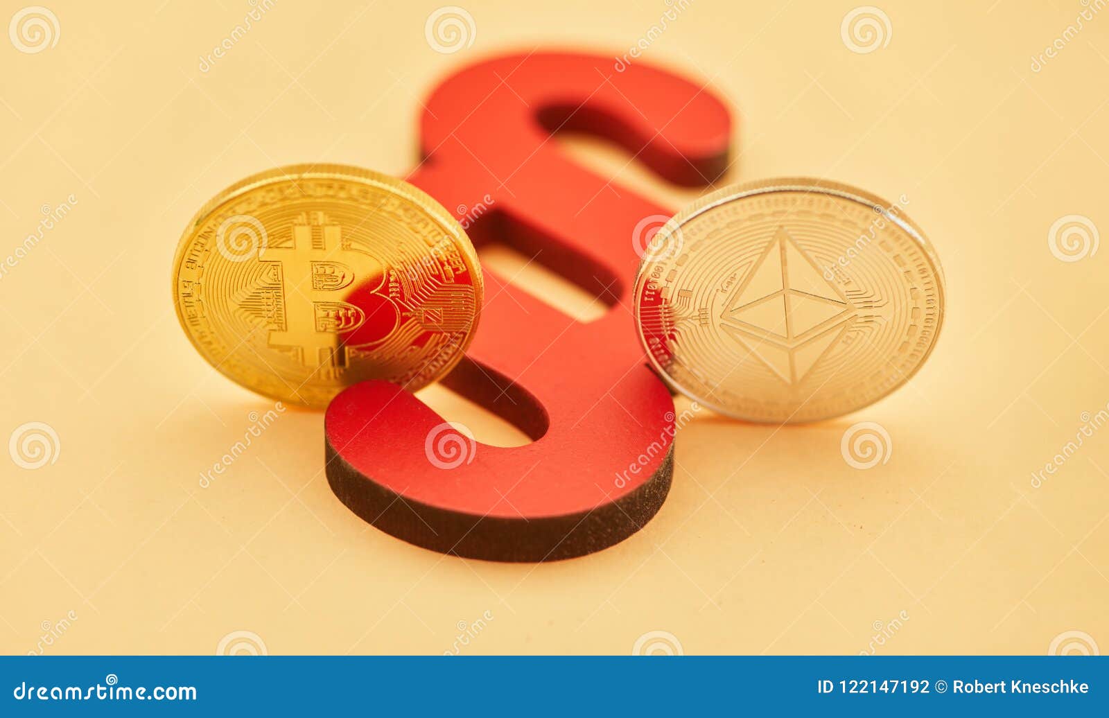 Paragraph with Bitcoin and Ether Coin Editorial Photography - Image of ...