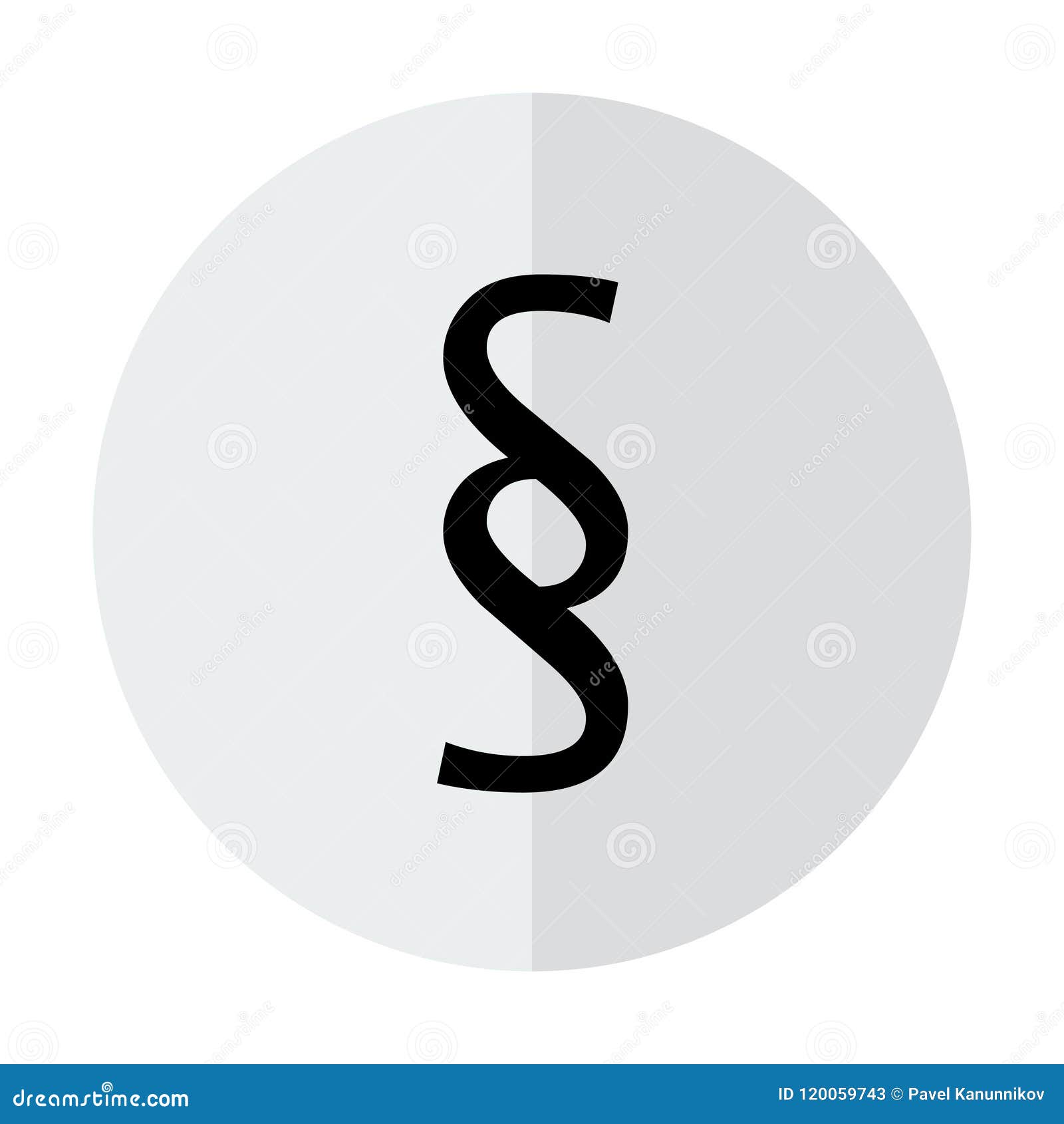 Paragraph black icon stock vector. Illustration of colorful - 120059743