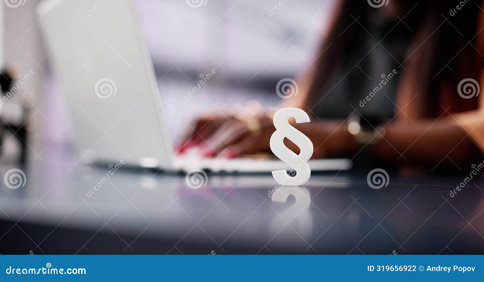 Paragraph Court Law Tech on Computer Stock Photo - Image of paragraph ...