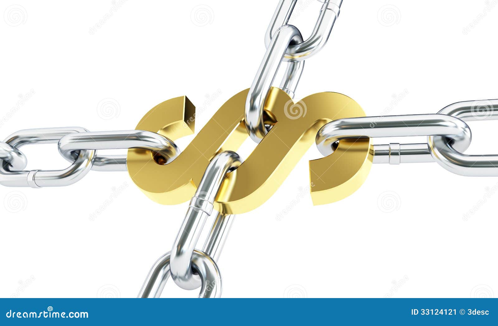 Paragraph Gold Symbol On A Blue Background. Vector Illustration ...