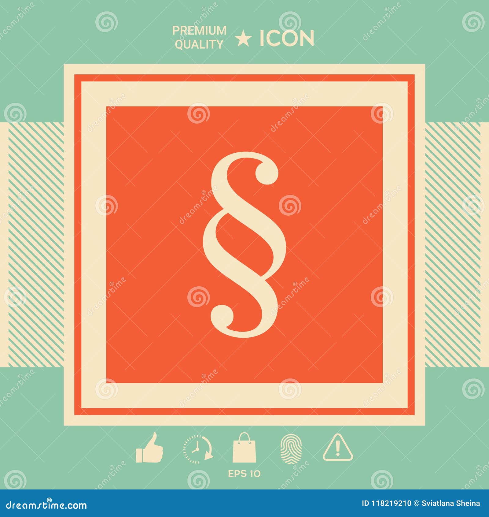 Paragraph icon symbol stock vector. Illustration of flat - 118219210