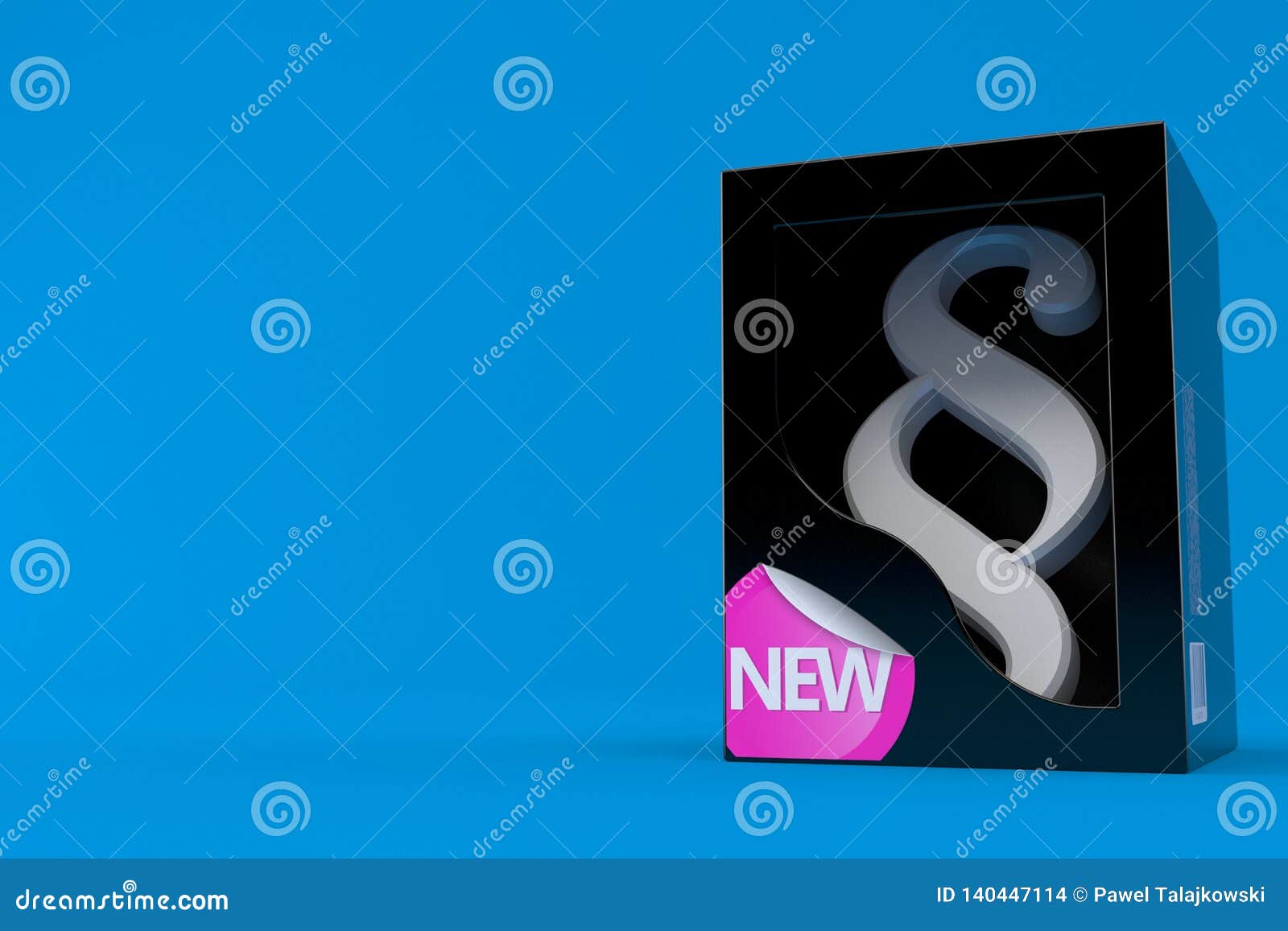 Paragraph Symbol Inside Box Stock Illustration - Illustration of copy ...