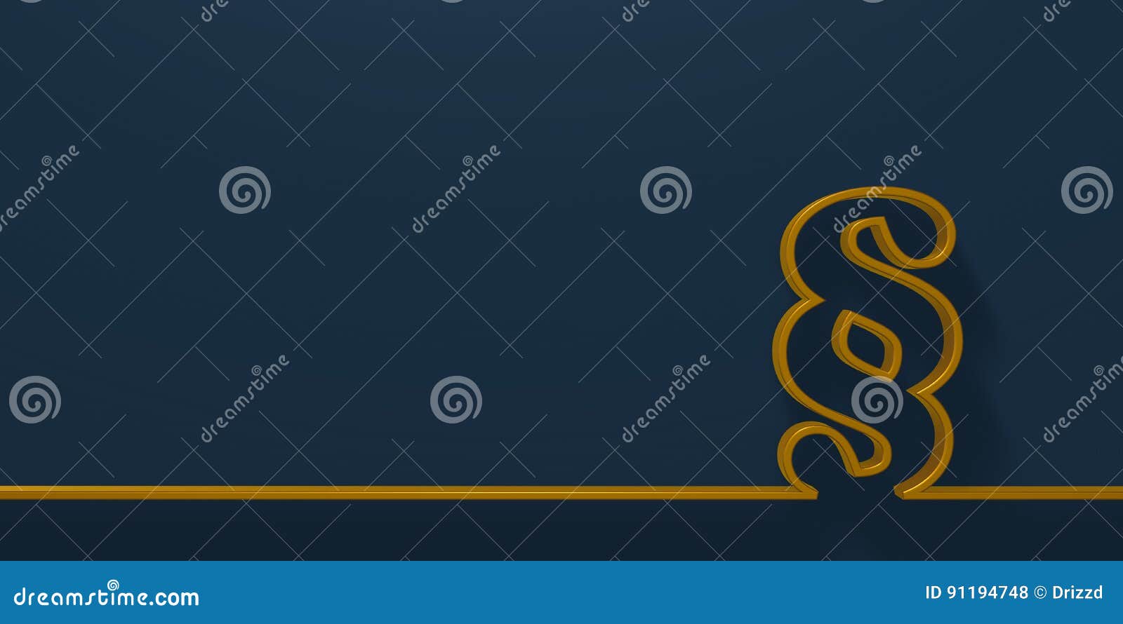 Paragraph Symbols on Blue Background Stock Illustration - Illustration ...