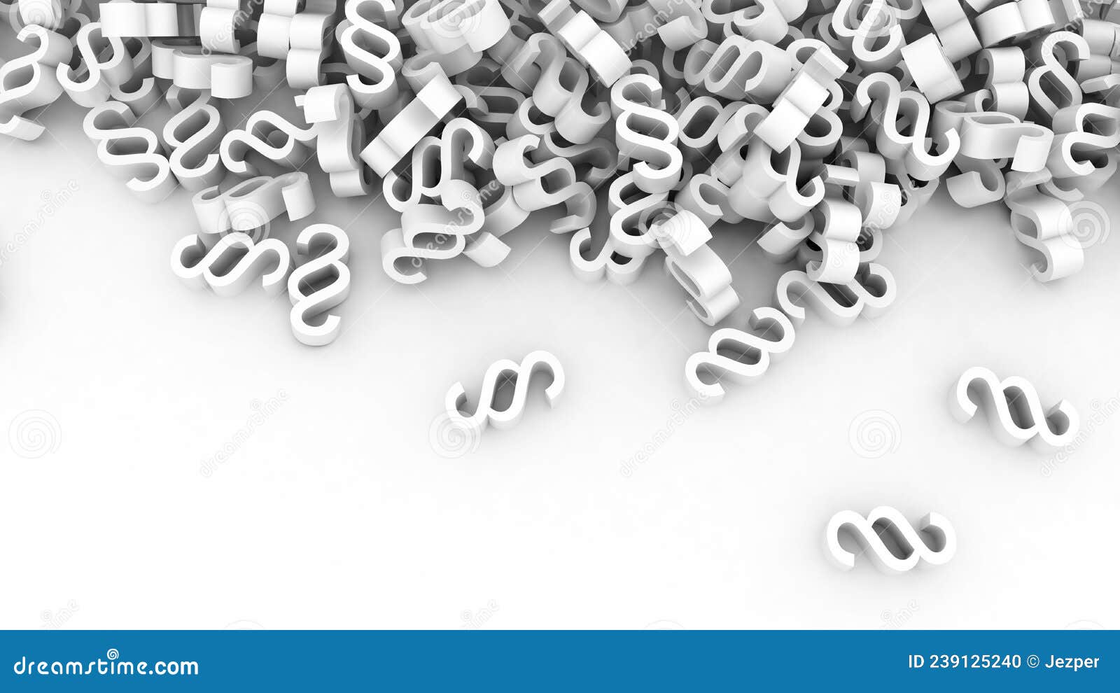 Paragraph Symbols on White Background Stock Illustration - Illustration ...