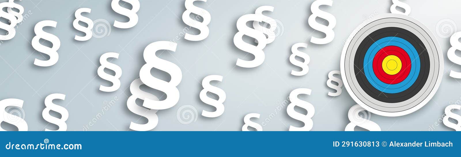 Paragraphs Classic Target Businessman Header Stock Vector ...