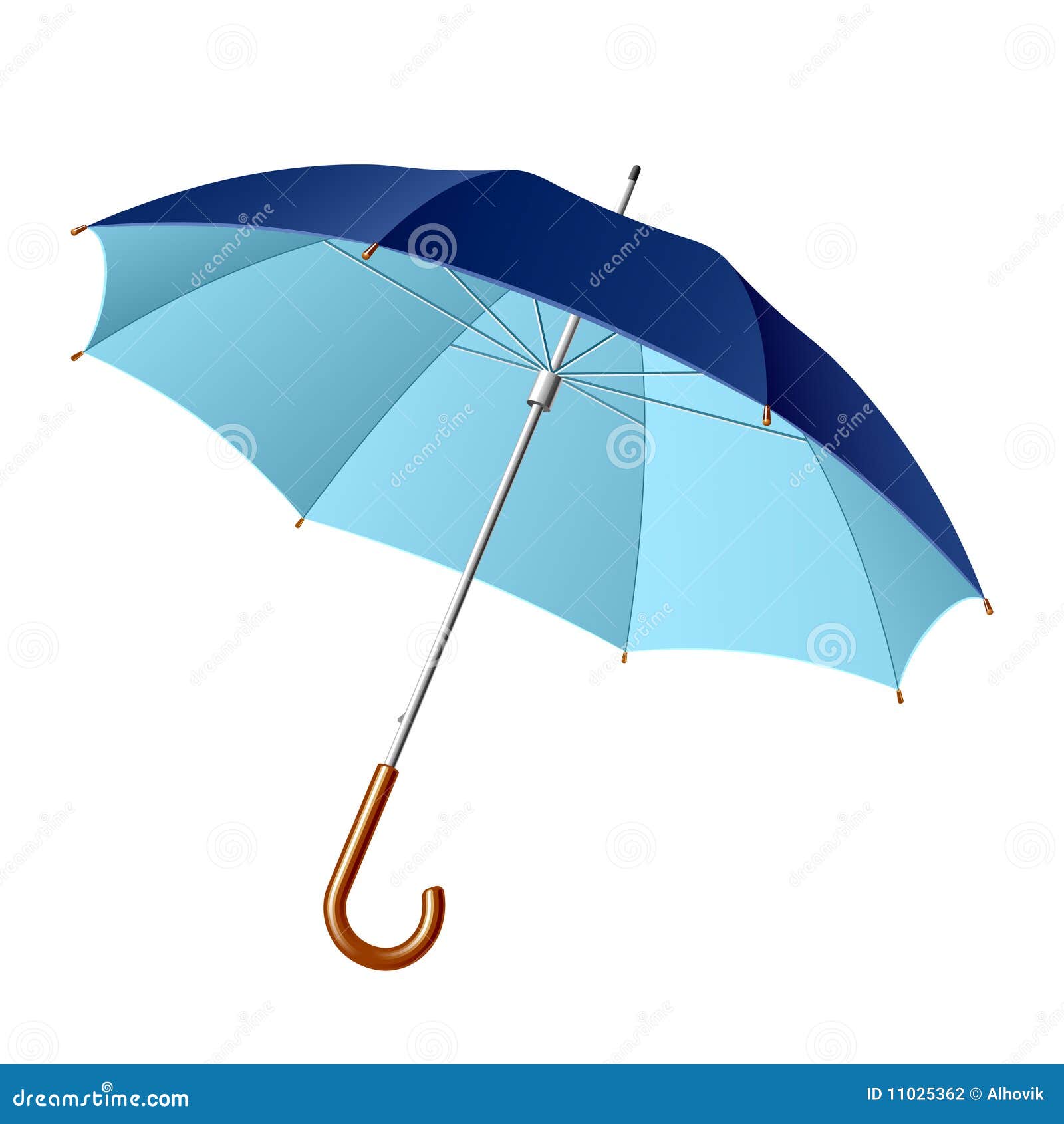 Paraguas. Vector. ilustración del vector. Ilustración de agua - 11025362