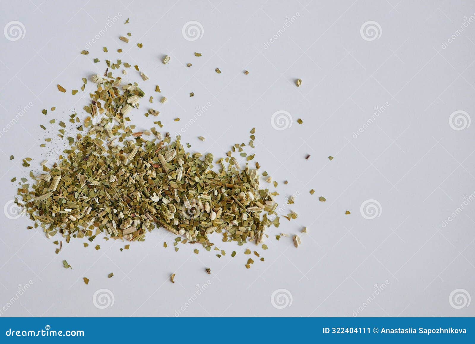 Paraguayan Ilex Tea Yerba Mate at White Background Stock Image - Image ...