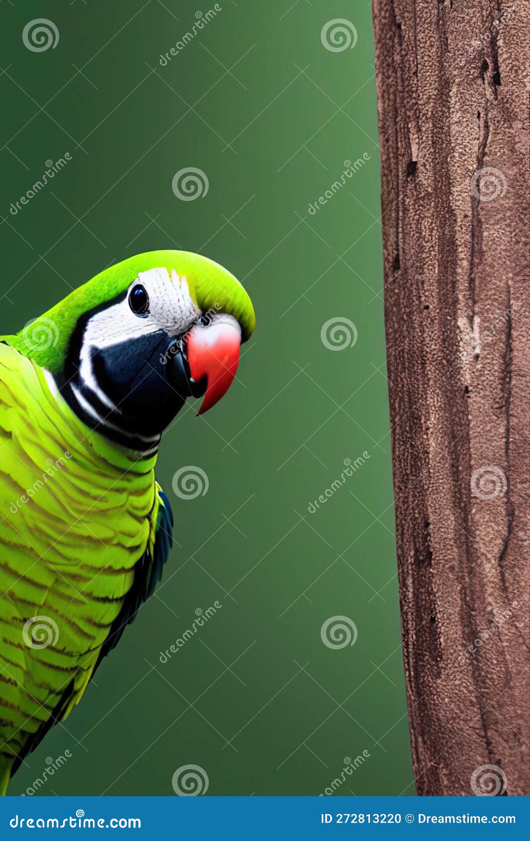 Parakeet Animal. AI Generated. Stock Illustration - Illustration of ...
