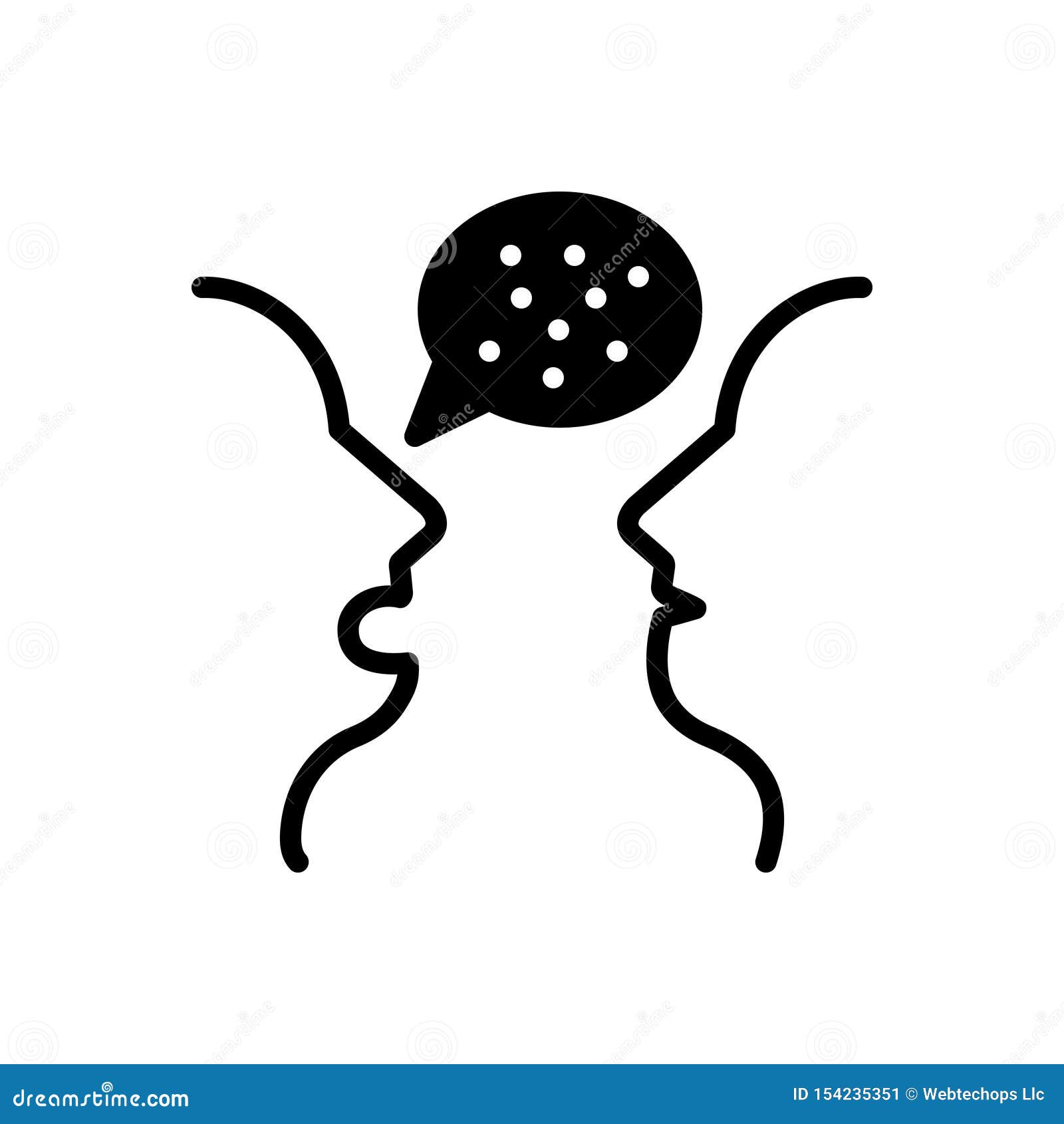 Persuasive Icon , Vector Line Color Illustration | CartoonDealer.com ...