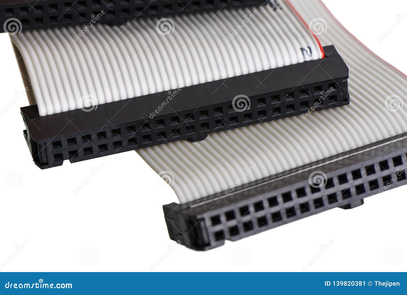 Parallel at Attachment PATA Stock Image - Image of close, isolated ...