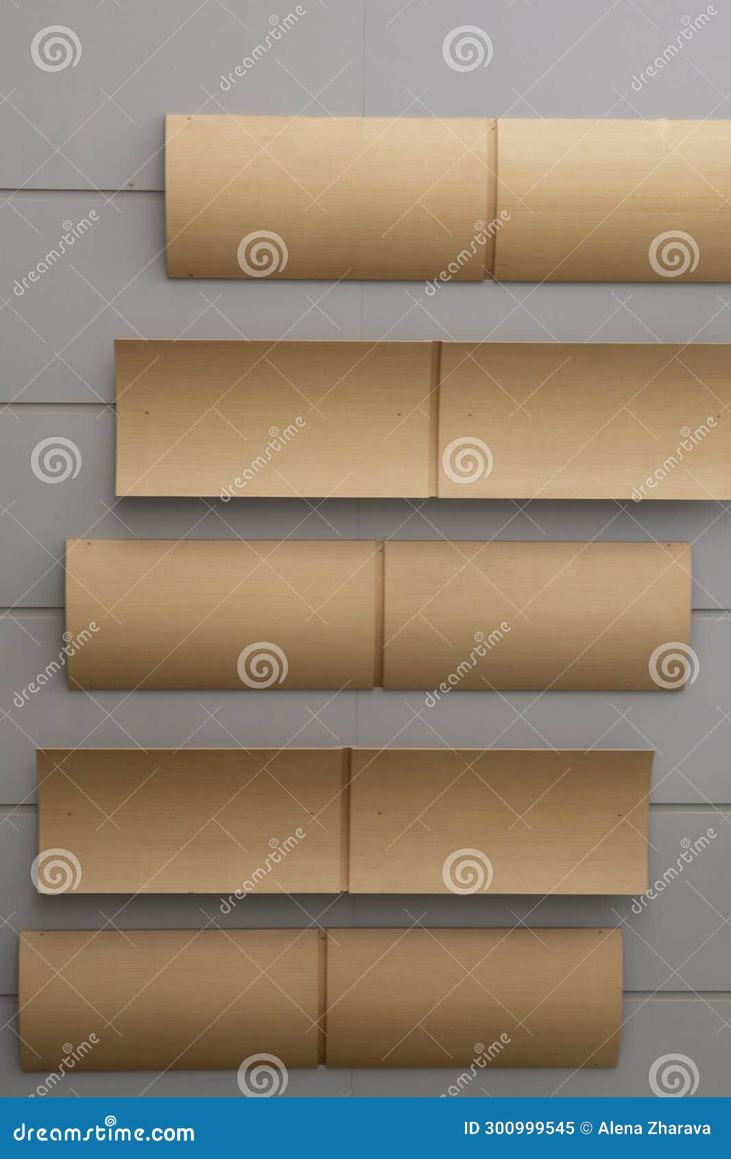 Parallel Blocks on the Wall, Hotel Interior Stock Image - Image of ...