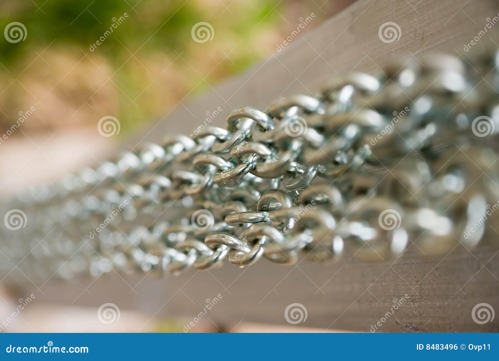 Parallel chains stock photo. Image of steel, close, link - 8483496