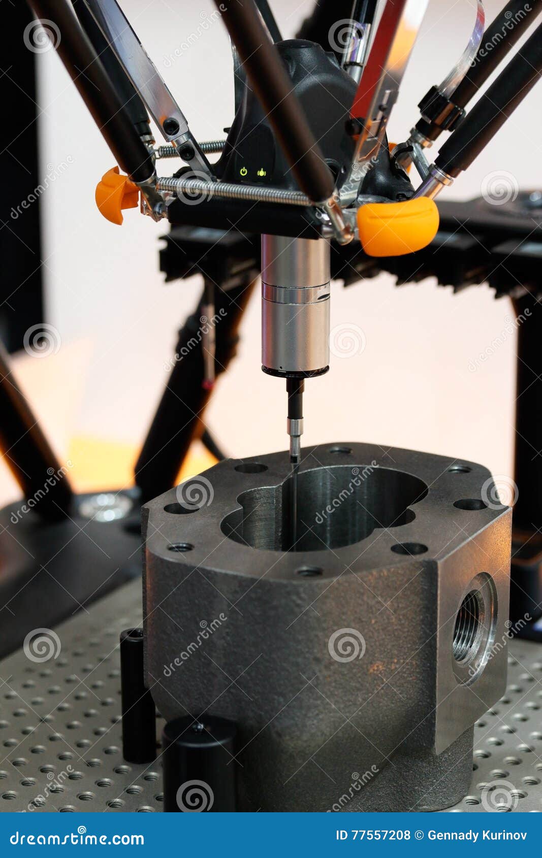 Parallel Coordinate Measuring Machine Stock Photo - Image of measuring ...