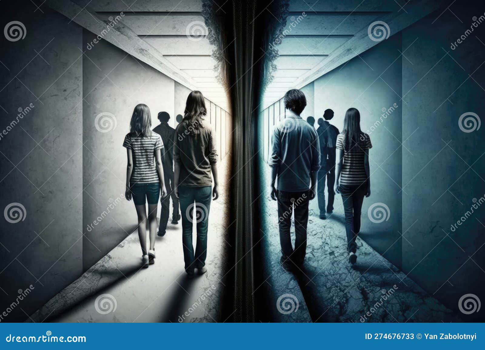 A Parallel Dimension with Alternate Versions of People. Generative AI ...