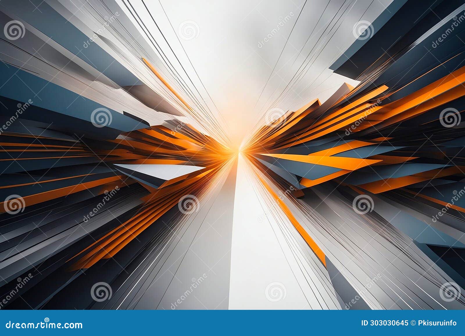 Parallel Dimensions Geometric Abstraction. Abstract Background Stock ...
