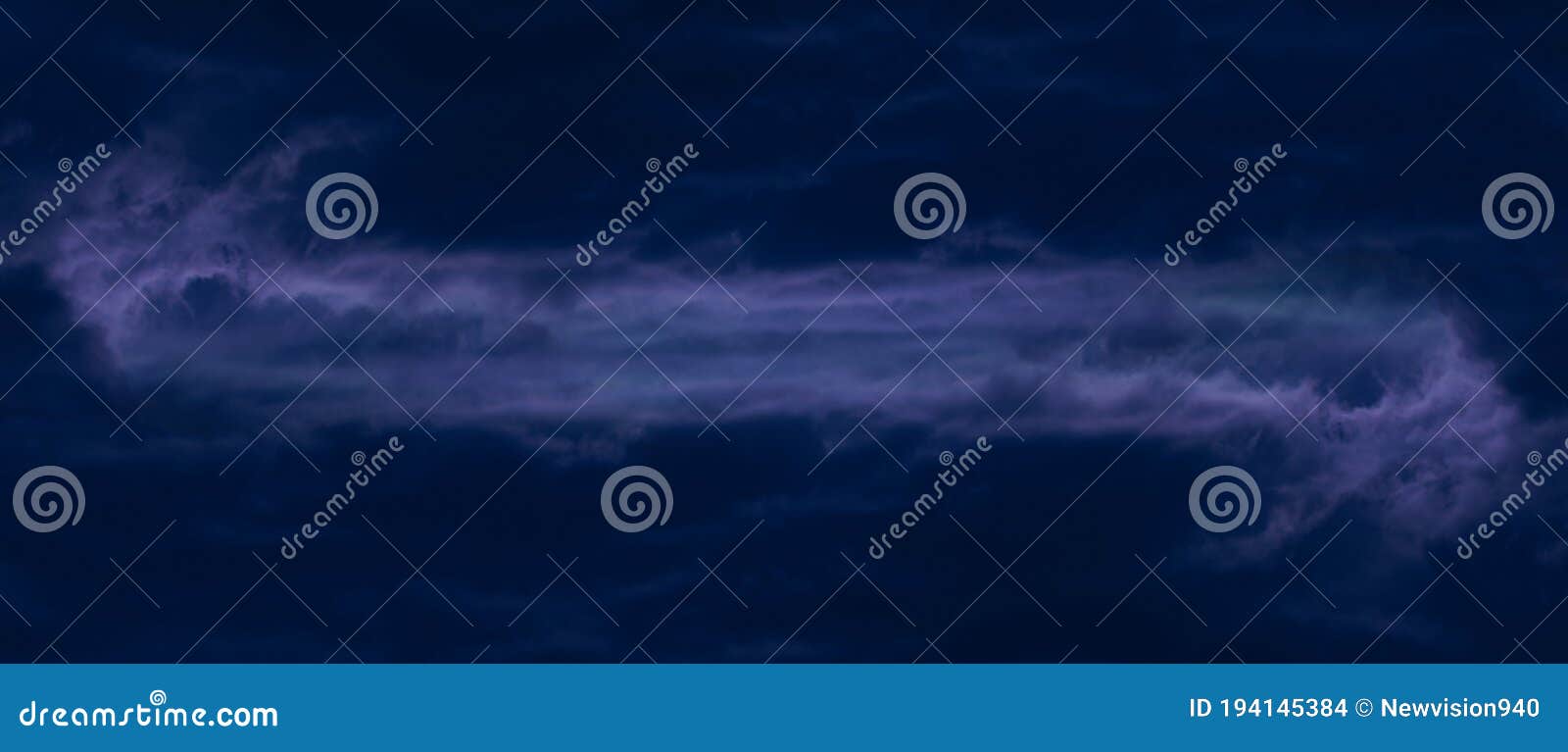 Parallel Dramatic Storm Clouds Space Stock Photo - Image of ominous ...