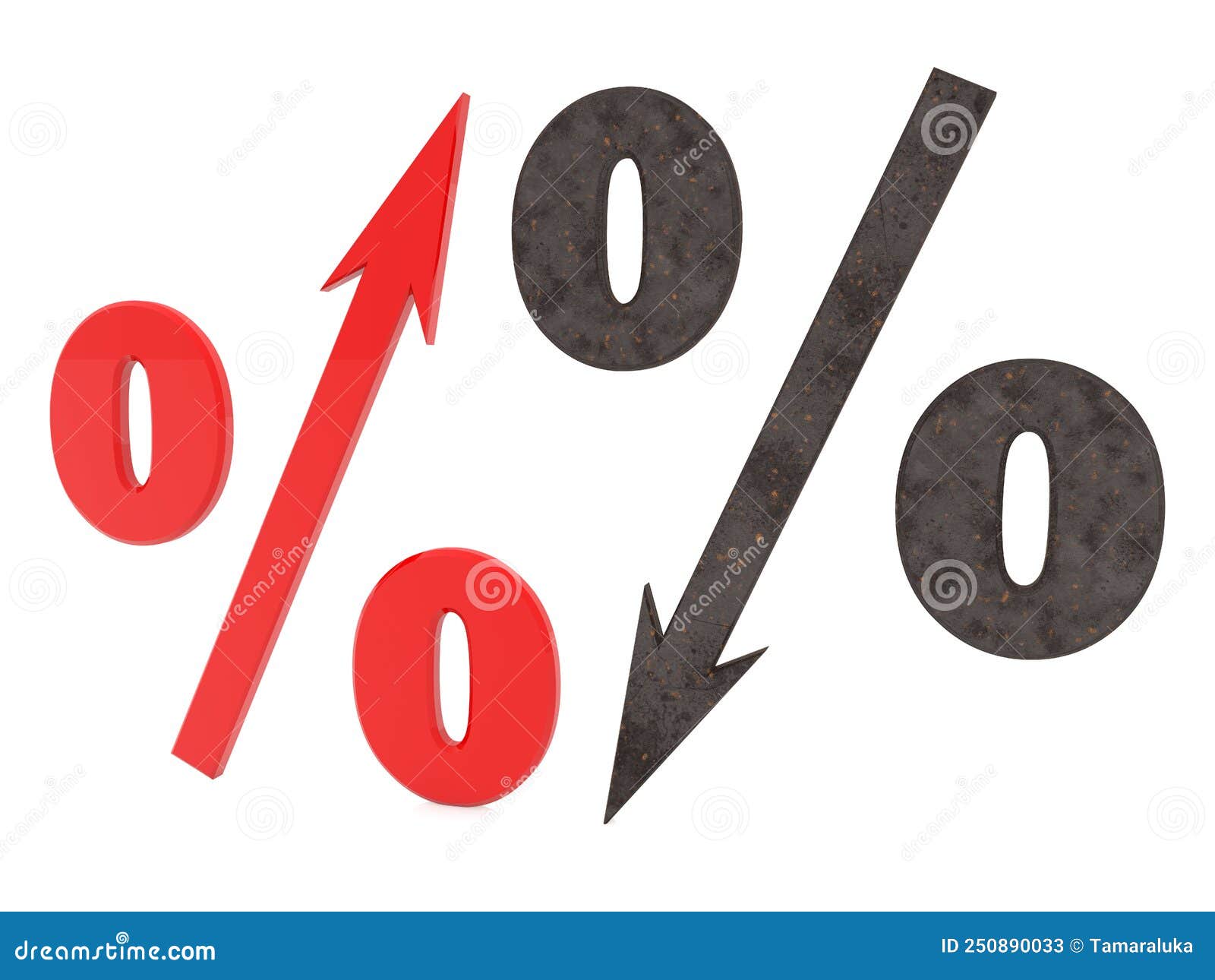 Parallel Interest Signs in Different Directions Stock Illustration ...