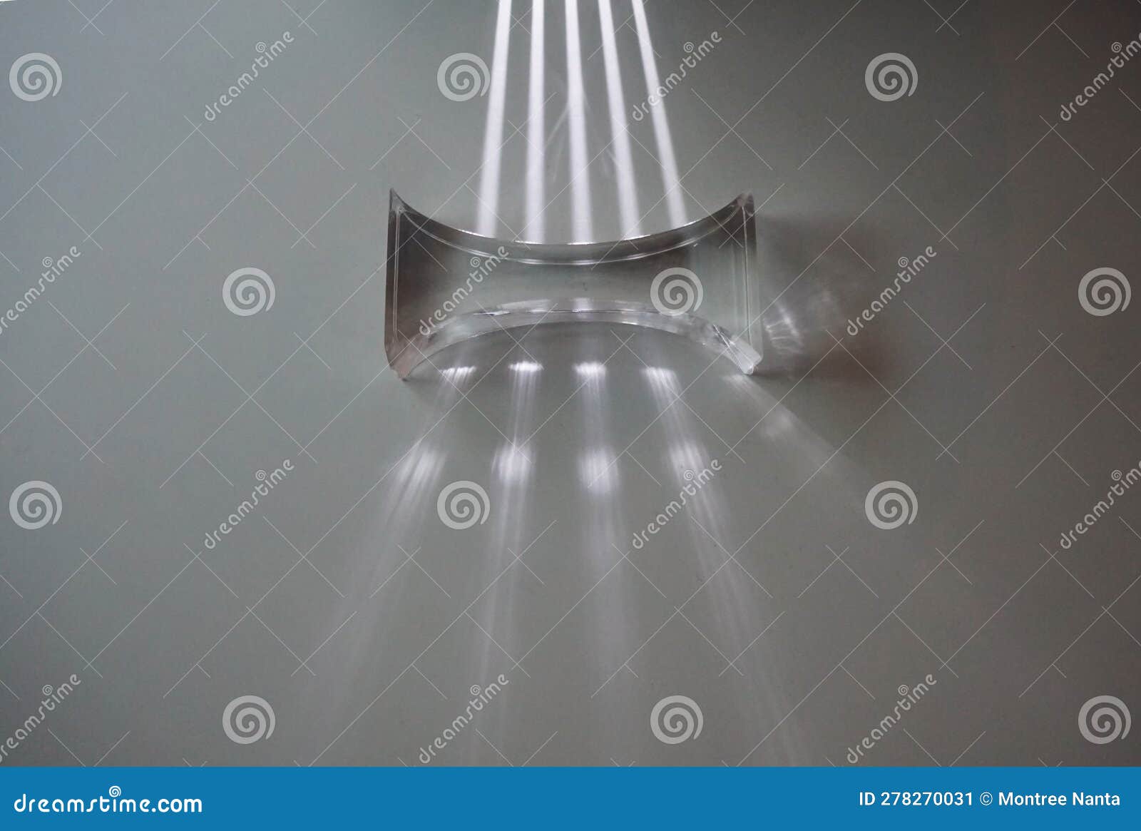 Parallel Light Passing through a Concave Lens is Refracted As If it ...