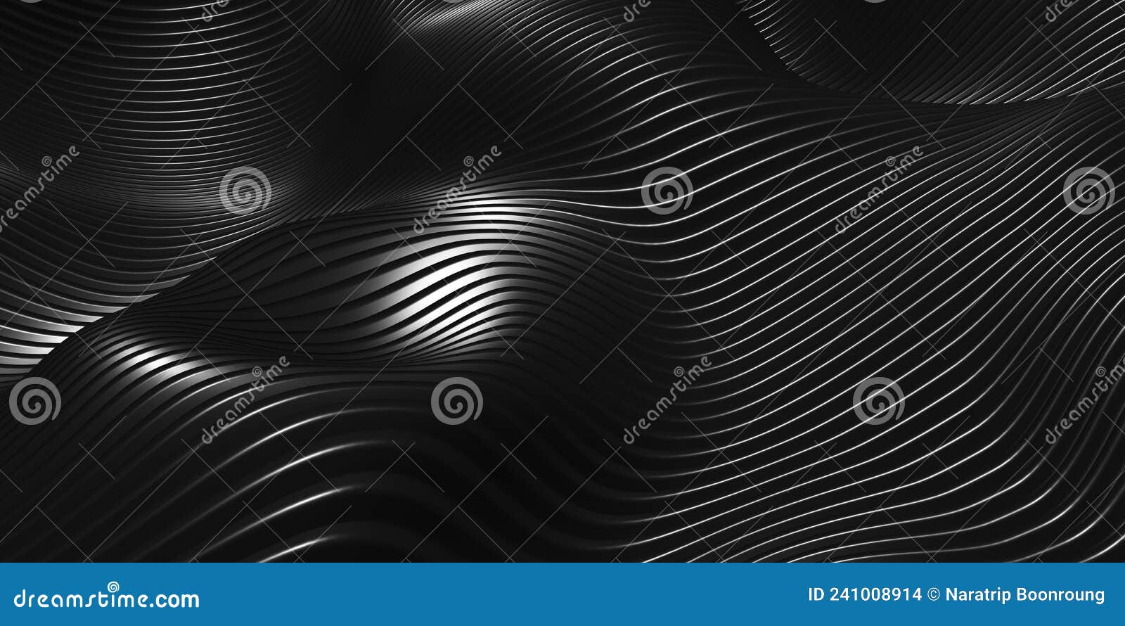 Parallel Lines Black Plastic Tube Texture Black Curve Distorted Shape ...