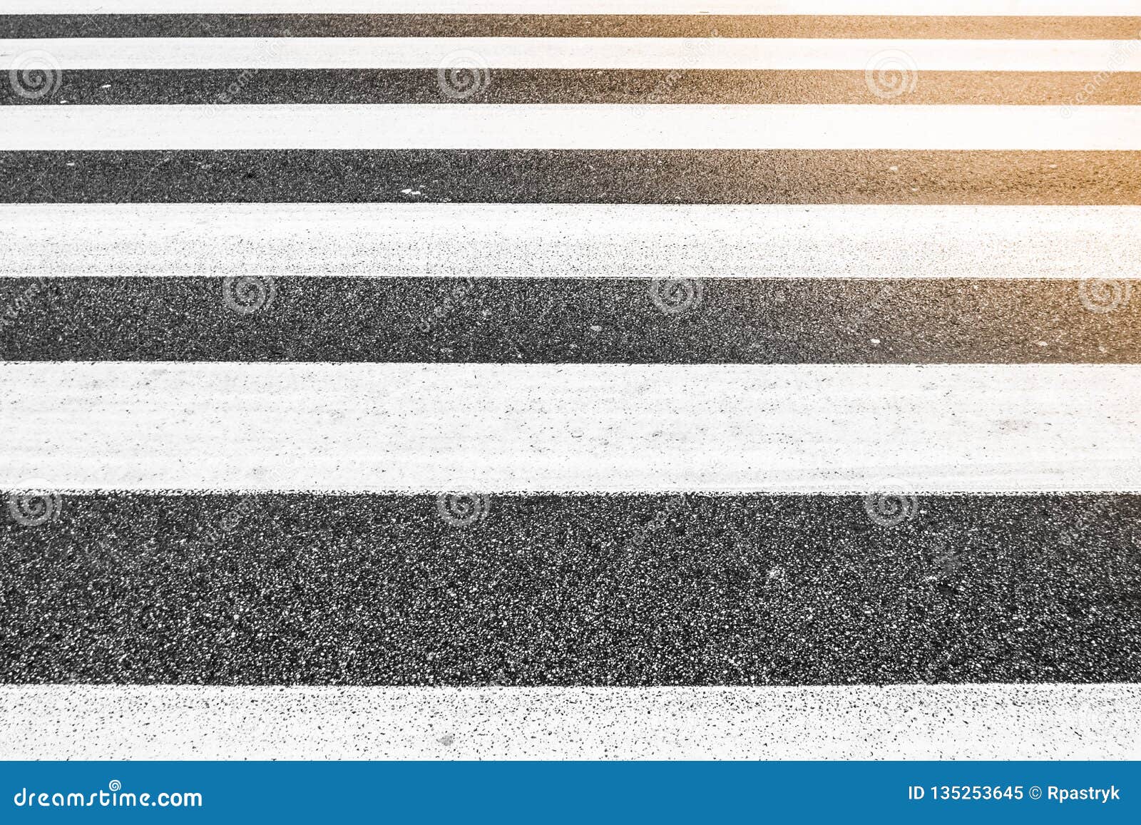Parallel Lines of Crosswalk, Asphalt Rough Pattern, No People, Sunlight ...