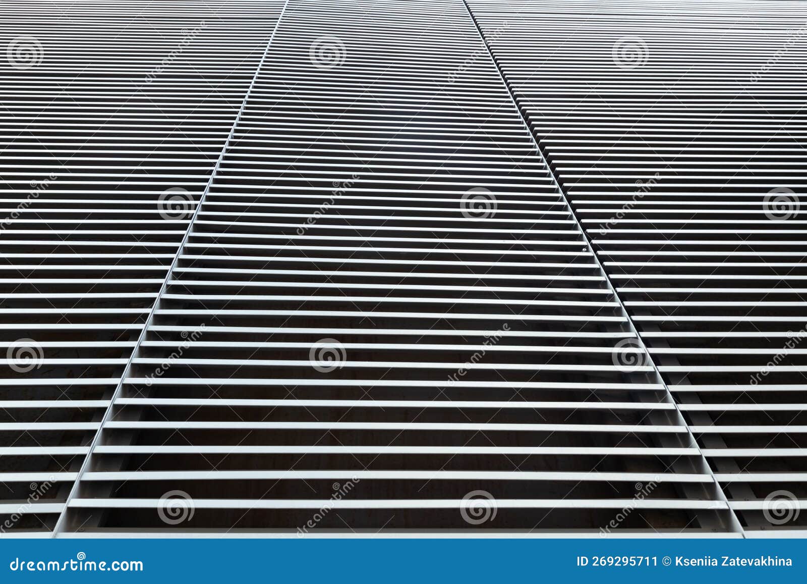 Parallel Lines Going into Perspective Close Up Stock Image - Image of ...