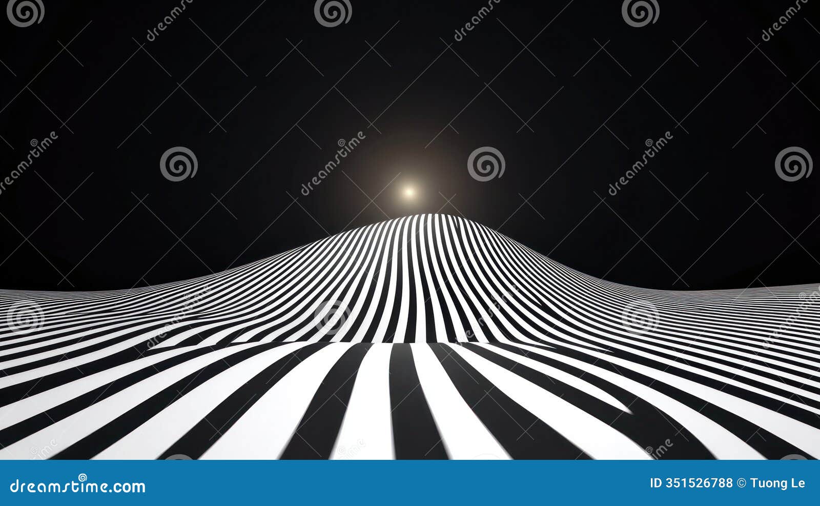 Parallel Lines Illusion: Slanted Appearance of Straight Lines Stock Illustration - Illustration ...